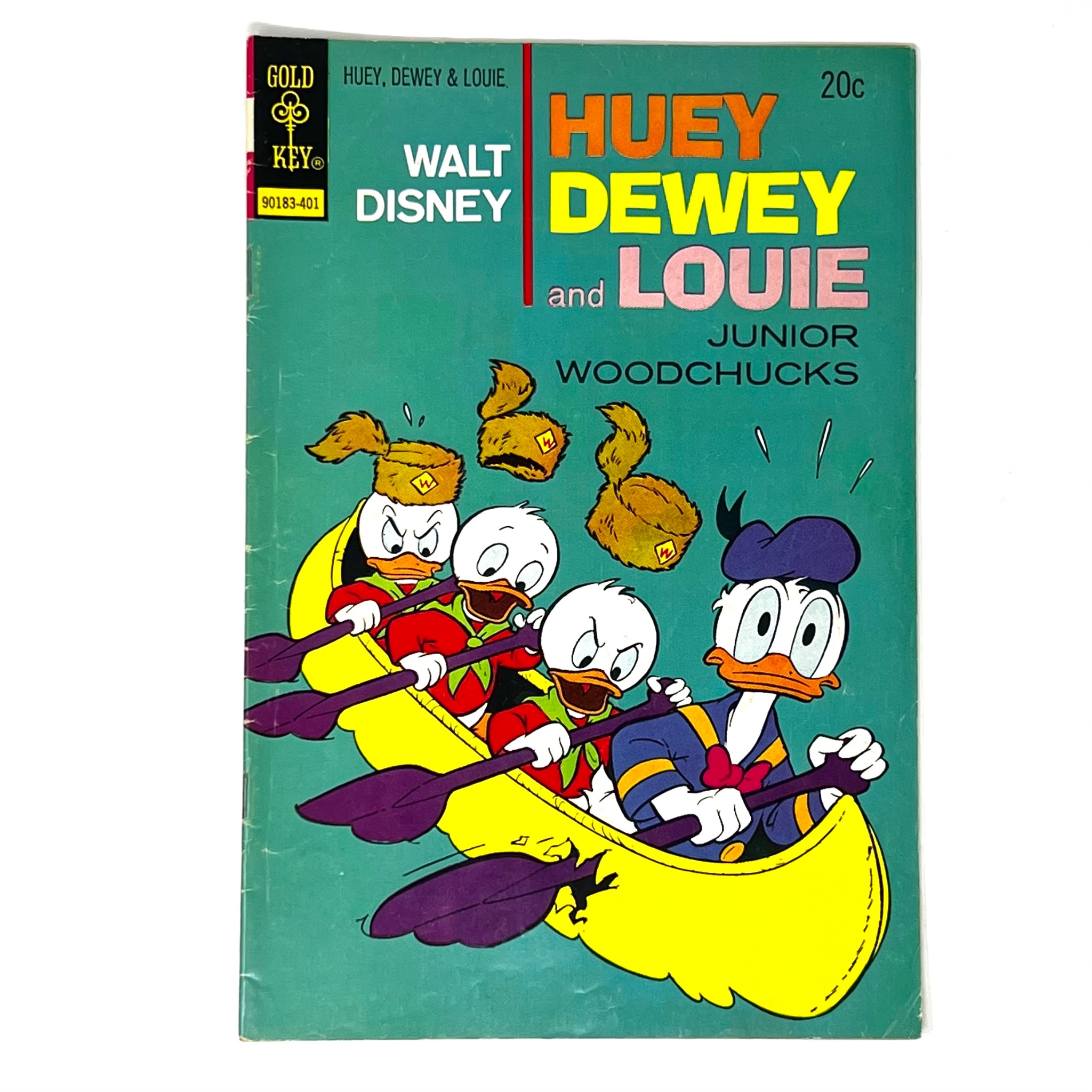 Gold Key Walt Disney Huey Dewey and Louie Junior Woodchucks #24 ...