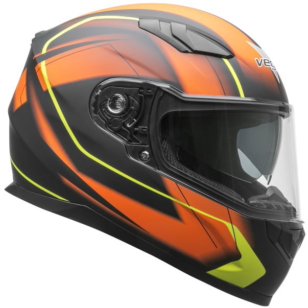 Vega RS1 Full Face Helmet with Integrated Sunshield - Walmart.com