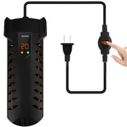 Lifegard Quartz Glass Aquarium Heater, Adjustable, Bi-Metal ...