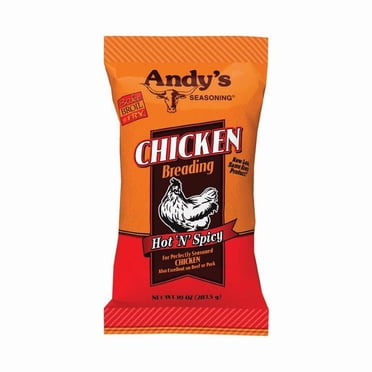 Andy's Seasoning Red Fish Breading, 5 lb (Pack of 6) - Walmart.com