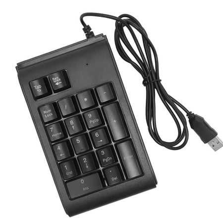 USB Wired Numpad, Waterproof Plug And Play Wired Mechanical Numeric ...