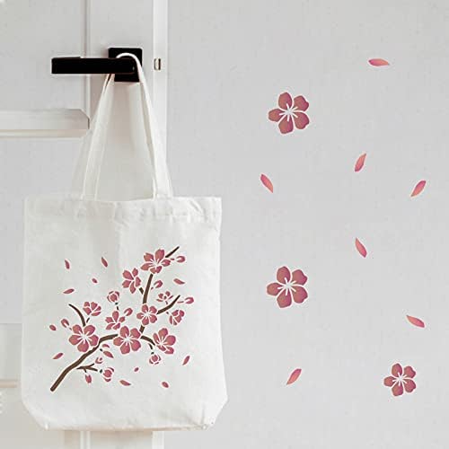 Japanese Flower Stencil