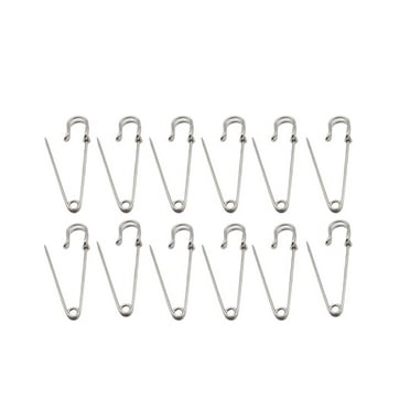Safety Pins Heavy Duty Large Safety Pins Steel 50 Pcs for Blankets ...