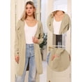 DARING DIVA Women's Spring Open Front Knit Long Cardigan Sweaters S ...