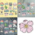Embroidered Patches Flowers Repair Patches Iron On Patches Applique ...