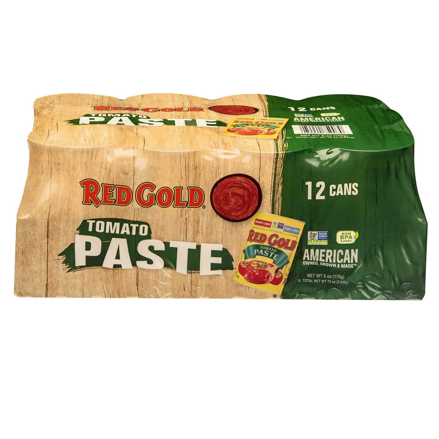 Red Gold Tomato Paste (6 Oz., 12 Pk.) - Walmart.com