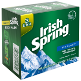 Irish Spring Bar Soap, Icy Blast, 3.75 oz 3 Pack - Walmart.com