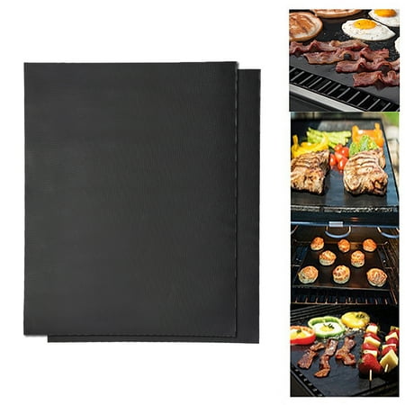 Grill Mat Set, Barbecue Mat Cooking Baking Liners Reusable BBQ Grill ...