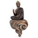 Design Toscano Enlightened Buddha on a Cloud Floating Wall Sculpture ...