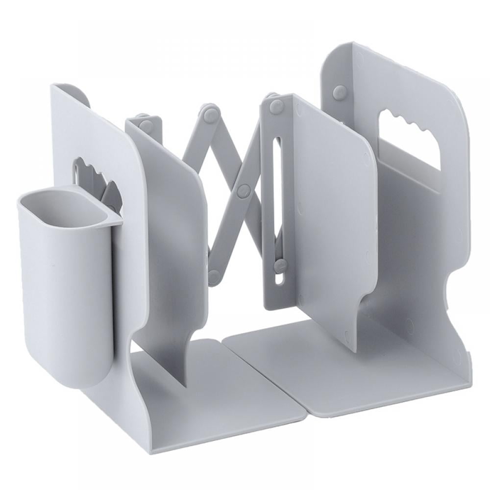 Expandable Desktop Bookshelf with Pen Holder Desktop Organizer Office ...