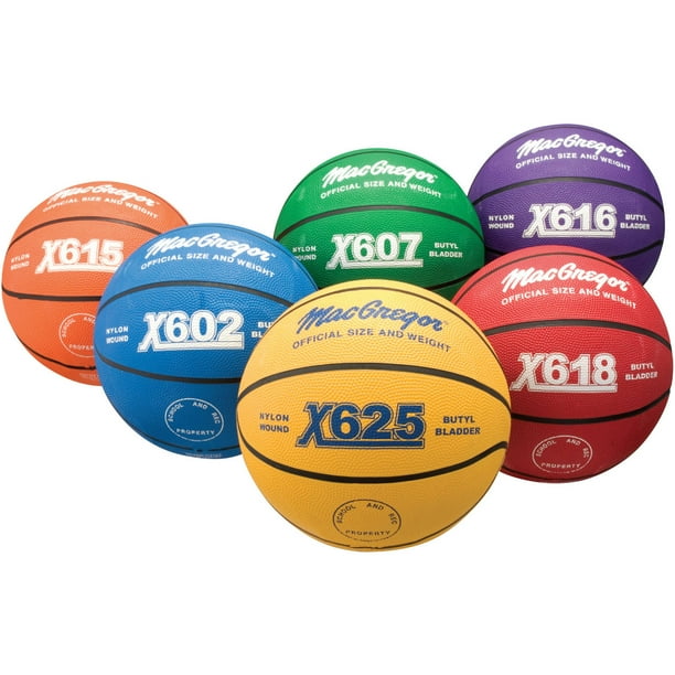 Multicolor Basketballs - Intermediate Size (EA) - Walmart.com