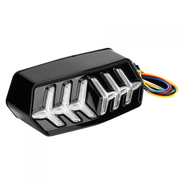 Turn Signal Indicator,Motorcycle Tail Light with Tail Light Tail ...