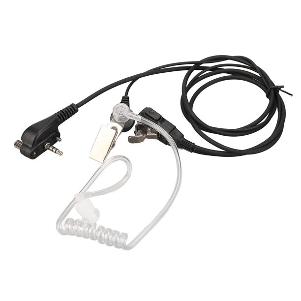 Acoustic Tube Headset, 3.5mm Interface Portable Noise Reduction Air ...