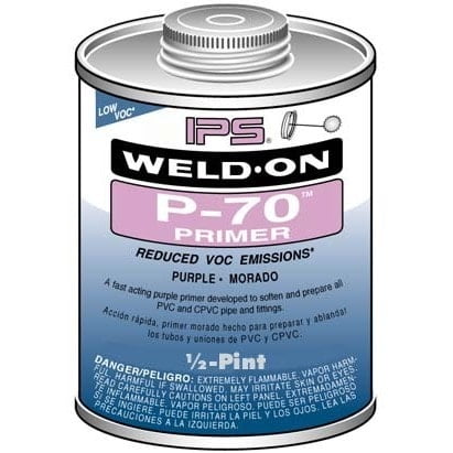 Ips Corporation Ips Weldon 10227 1/2 Pint PVC Primer Purple - Walmart ...