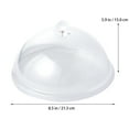 BESTYASH Plastic Portable Food Cover Transparent with Sturdy Material ...