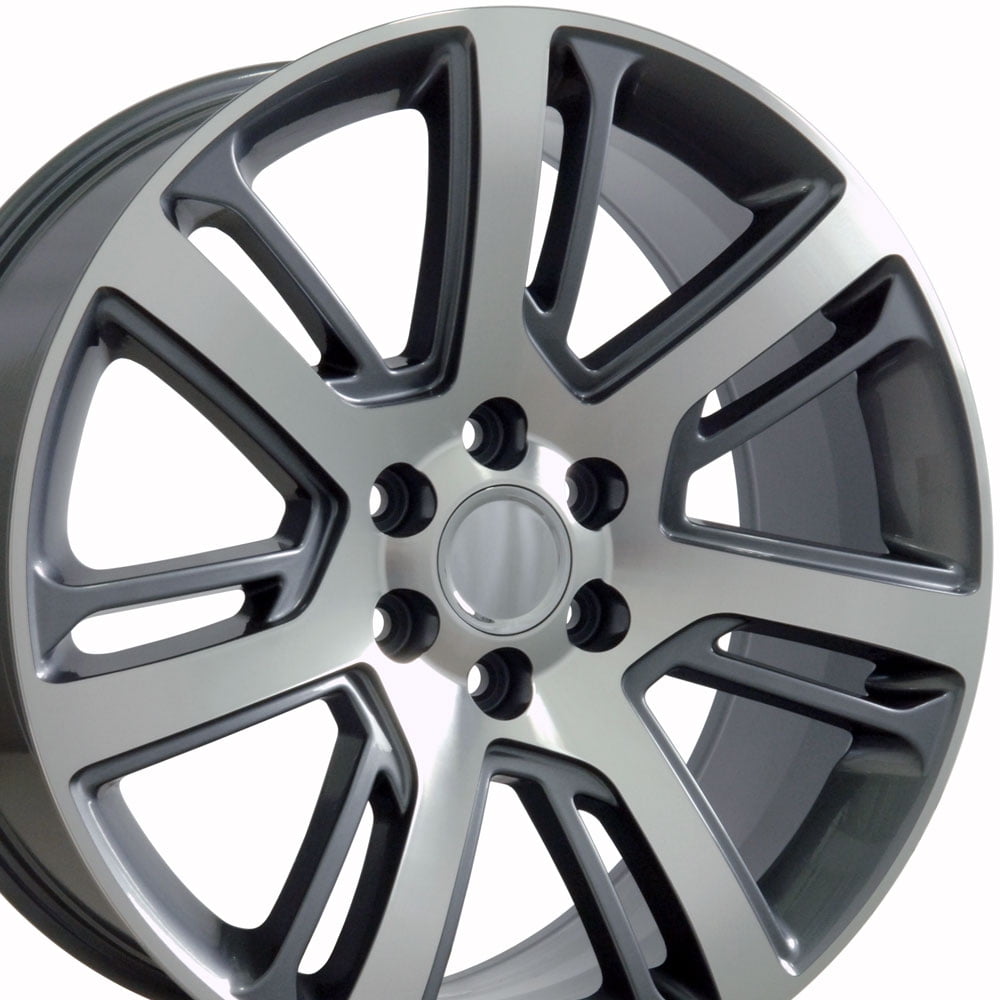 New 22 inch Aluminum Wheel for 99-19 Cadillac Escalade Gunmetal ...