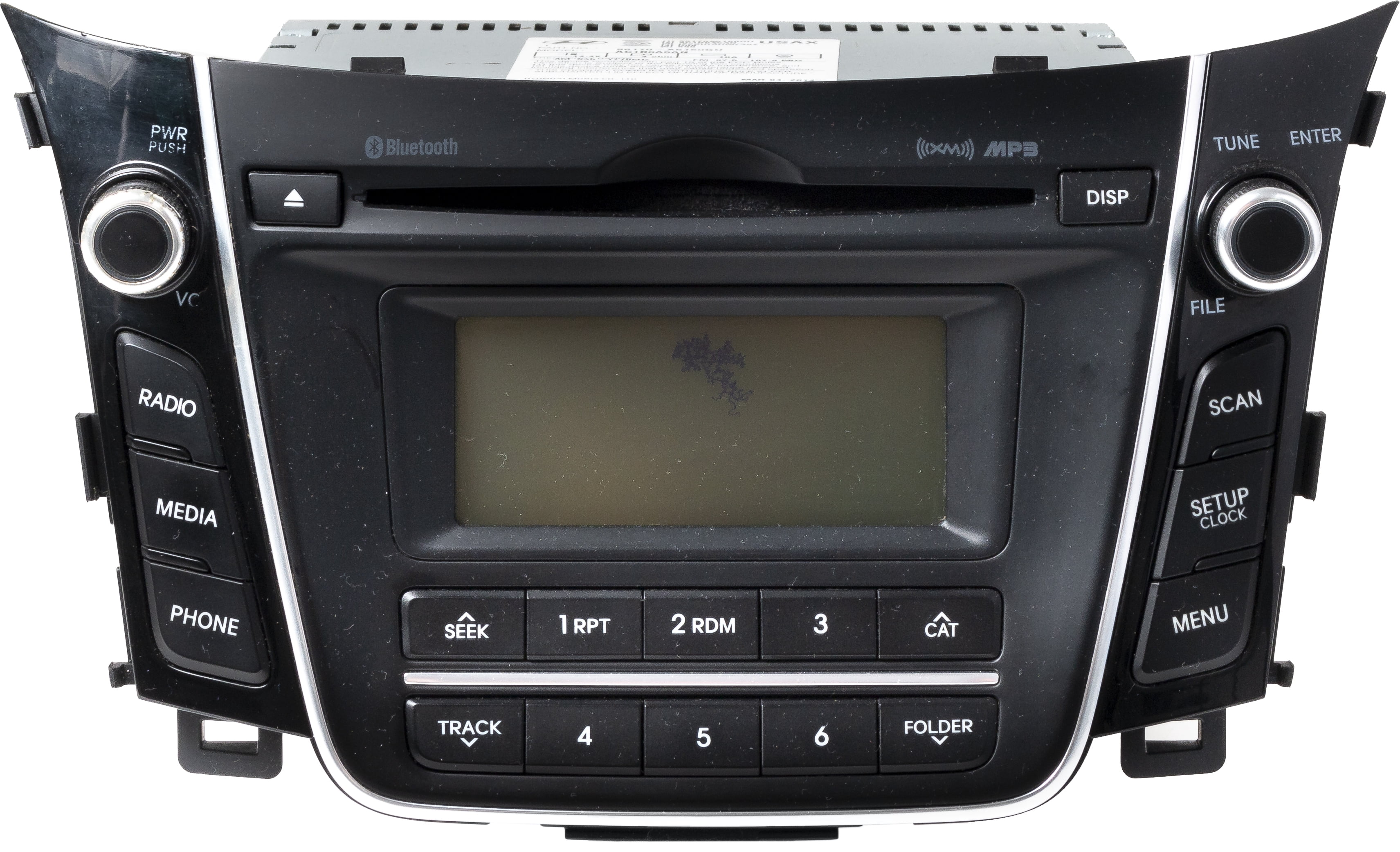 Restored 2014-2015 Hyundai Elantra AM FM Satellite Radio CD Player ...