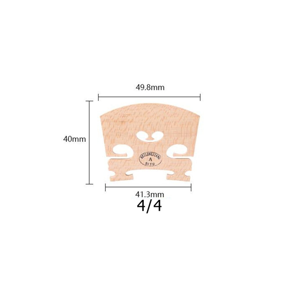 Click here for Qxke Violin Bridge Maple Full Size 4/4 3/4 1/4 1/2... prices