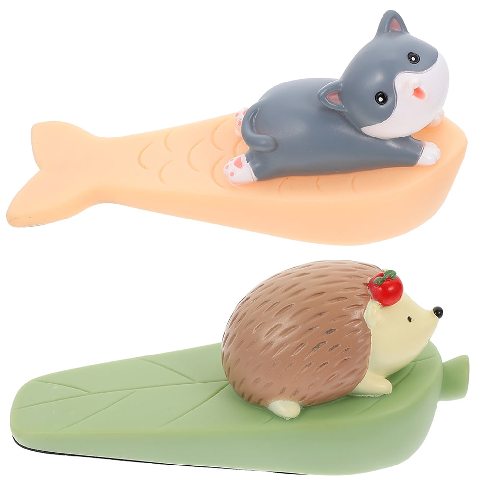 2Pcs Cartoon Door Stoppers Cute Door Stopper Door Stop Tool Heavy Door ...