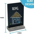 Wooden Hand Held Chalkboard Menu Display For Restaurants And Events