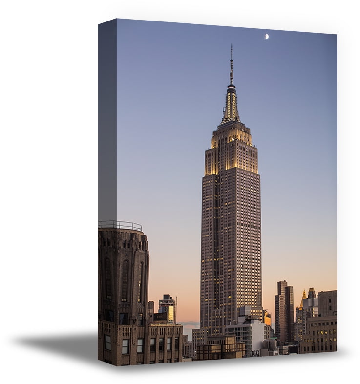 Awkward Styles The Empire State Building Canvas for Home NY Canvas Art ...