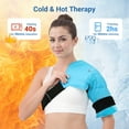 Shoulder Ice Pack Wrap, Comfytemp Reusable Large Rotator Cuff Cold ...