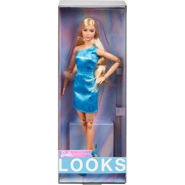 Barbie Fashionistas Doll #197 in Rainbow Tiered Dress with Braces ...