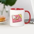 CafePress - Lucy Romantic Rain 11 Oz Ceramic Mug - 11 oz Ceramic Mug ...
