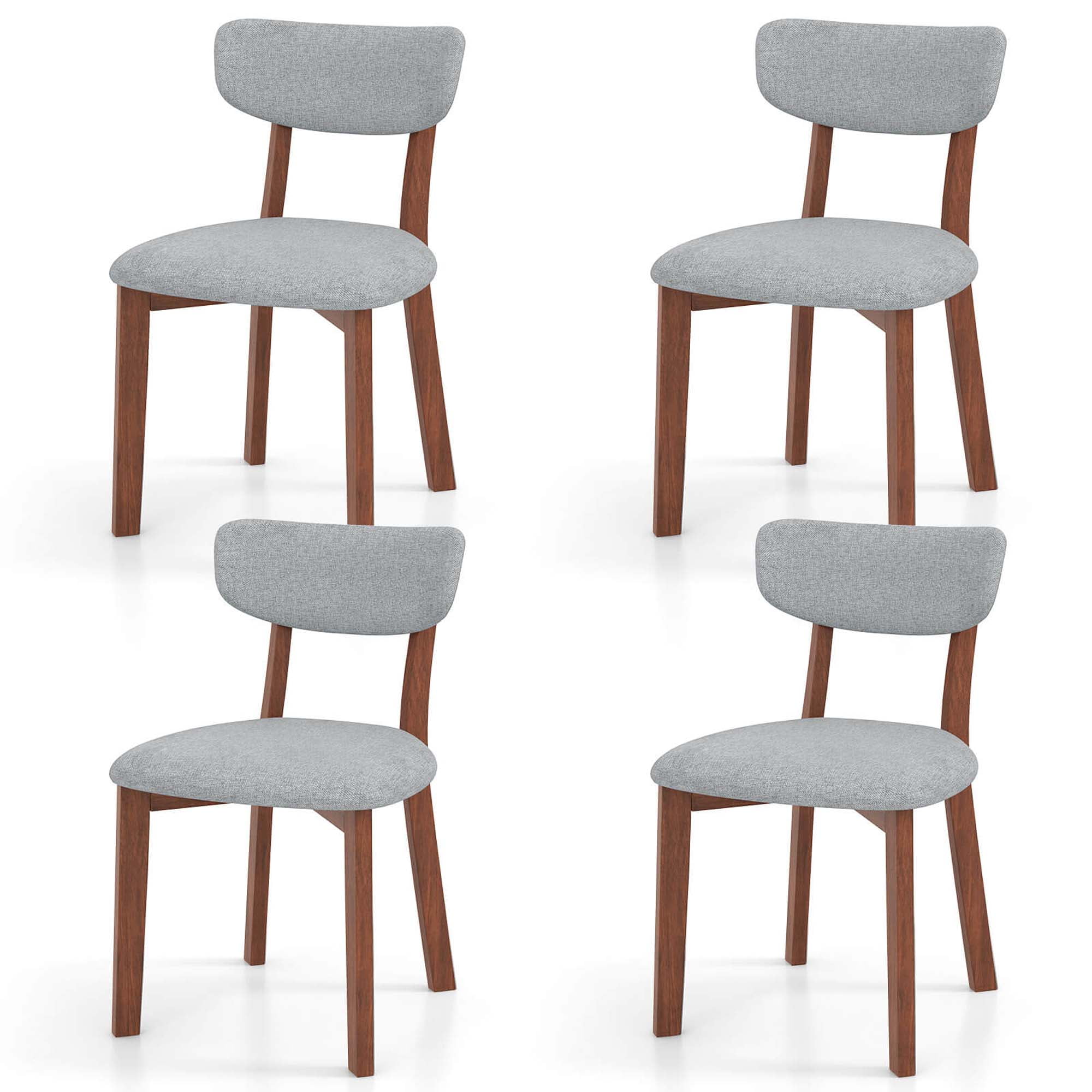 Click here for Costway Upholstered Dining Chairs Set Of 4 With So... prices