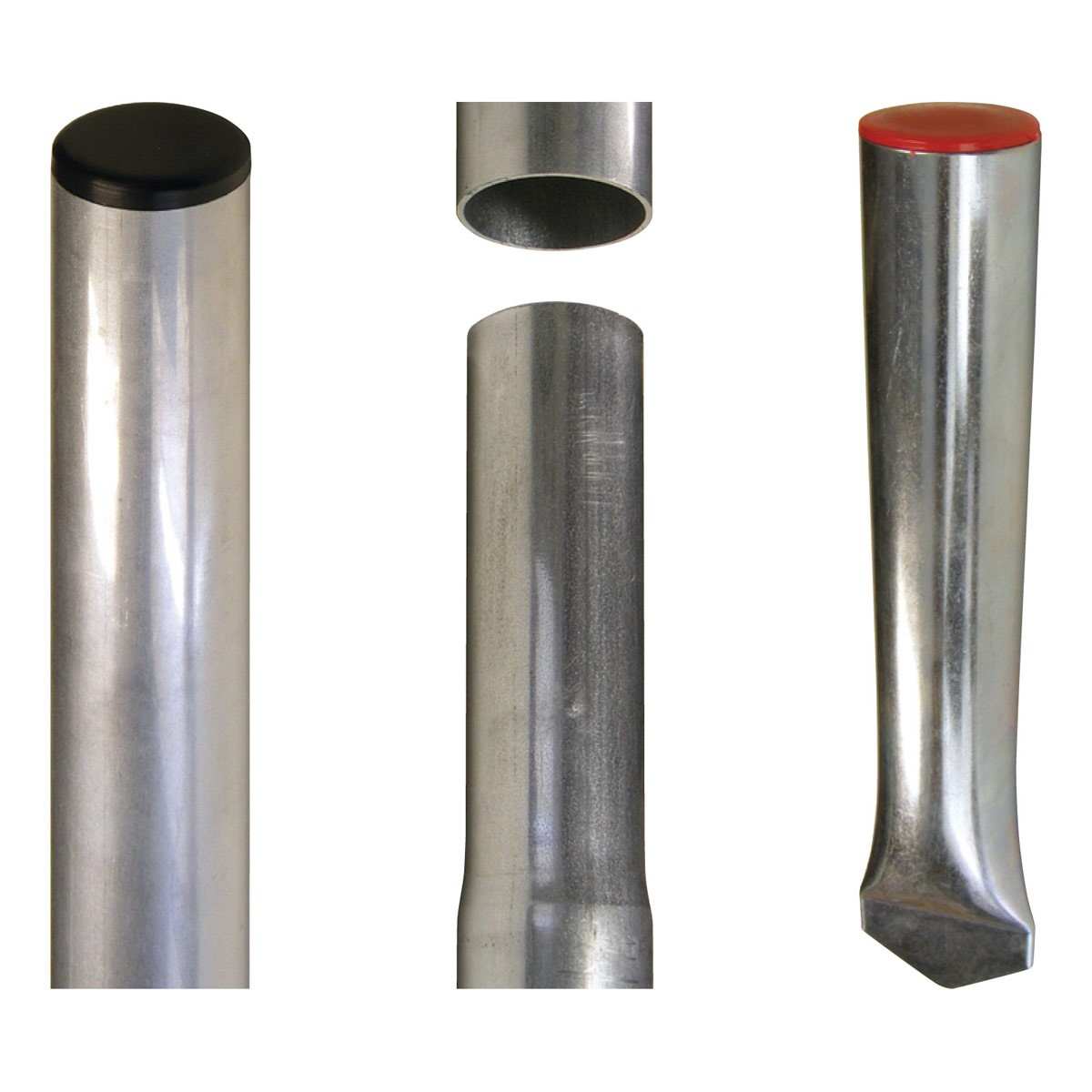 Aluminum Feather Flag Pole Galvanized Steel Lawn Socket Top Sections 5 ...