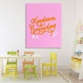Stupell Industries Cursive Kindness Everyday Canvas Wall Art, design by ...
