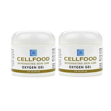 Cellfood Oxygen Gel, Hydrating, Healing, Oxygenating Skincare, 2 oz ...