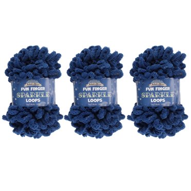 JubileeYarn Fun Finger Fur Loops Yarn - Polyester Jumbo Weight Loop ...