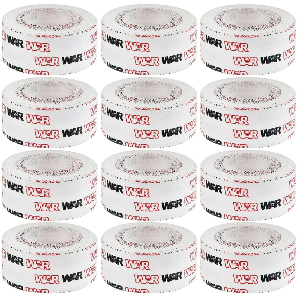 WAR Tape 1" EZ Rip Athletic Tape for Boxing, MMA, Muay Thai - 12 Pack ...