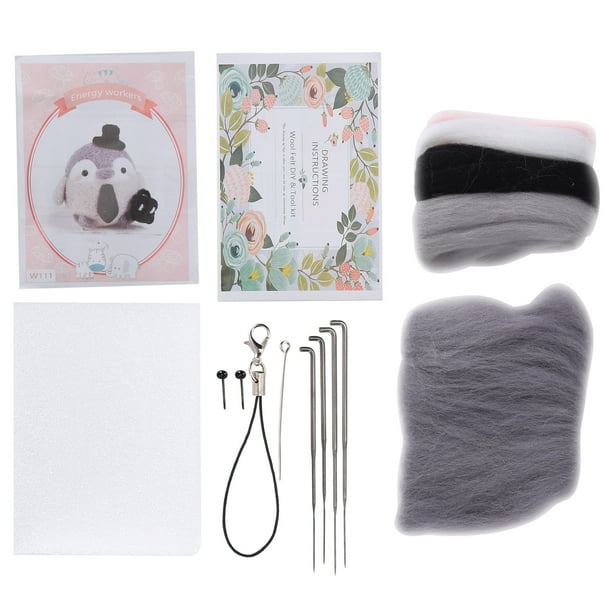 Kit de fieltro con aguja, kit de fieltro con aguja, kit para ...