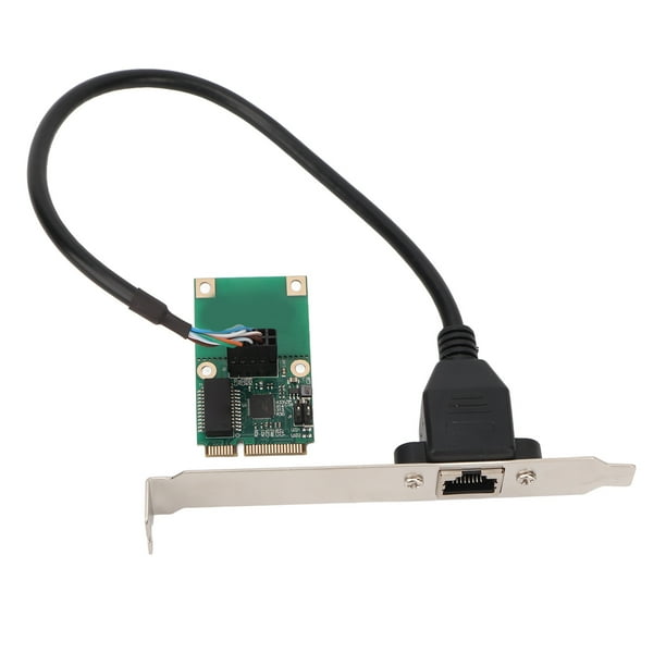 Mini PCIE LAN Card, RJ45 Interface Single Port Ethernet LAN Card for ...
