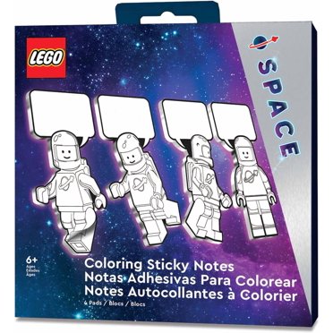 LEGO Star Wars Coloring Sticky Notes - Darth Vader (53481) - Walmart.com