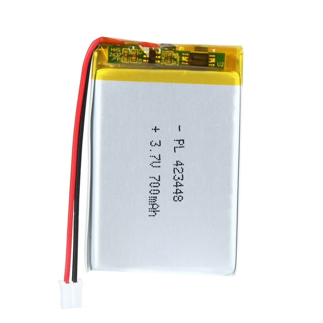 YDL 3.7V 700mAh Battery 423448 Lithium Polymer Ion Rechargeable Li-ion ...
