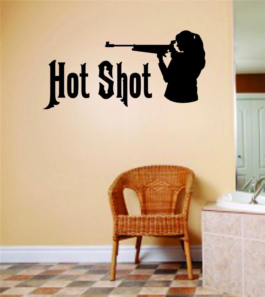 Hot Shot Letters With Girl Image Animal Hunting Hunter Man Gun picture ...