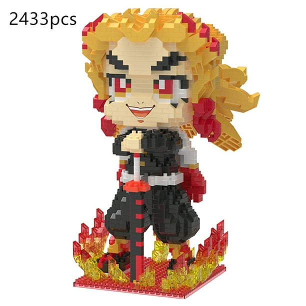 Demon Slayer Anime Blocks, Kamado Tanjirou, Nezuko, Agatsuma, Zenitsu ...