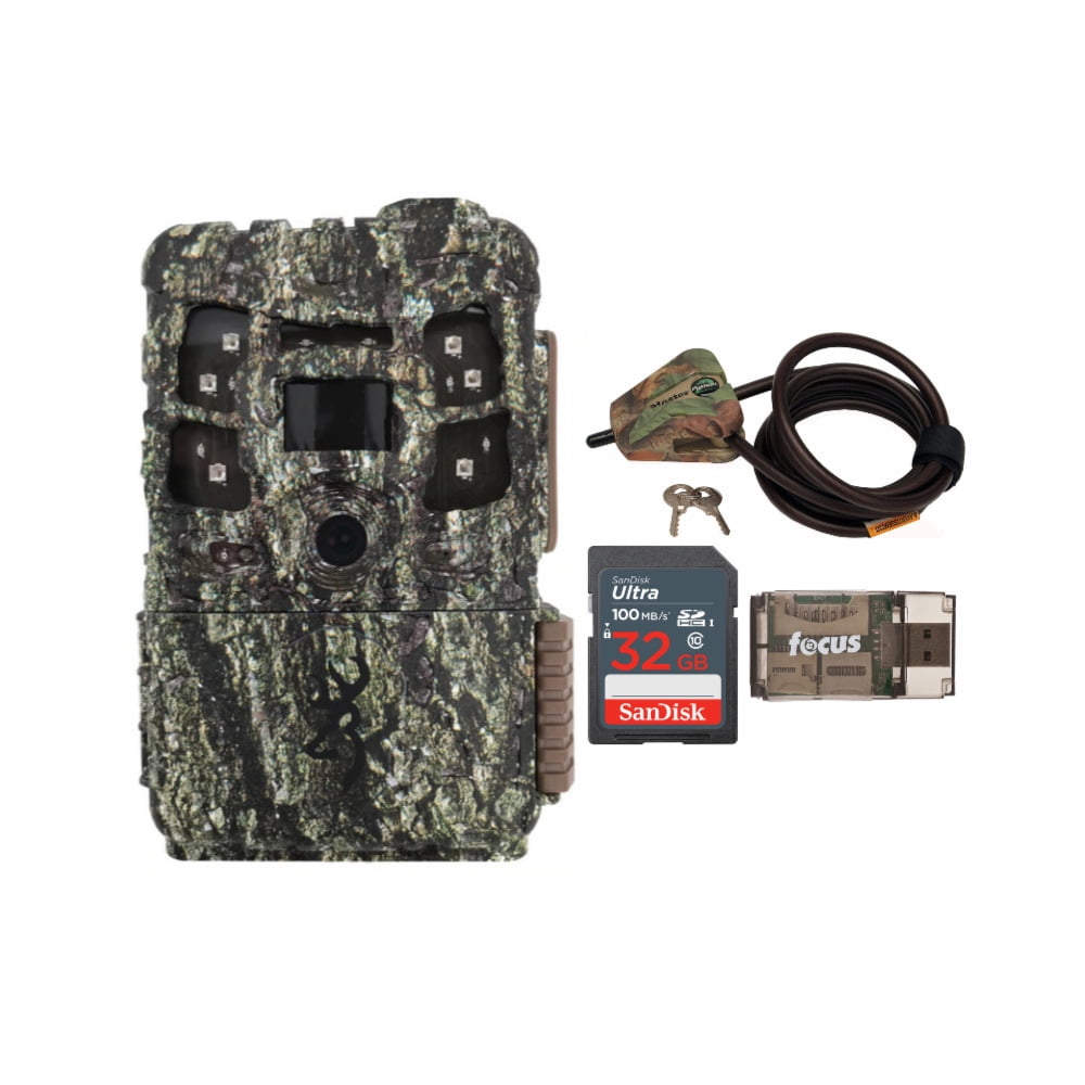 Browning Defender Pro Scout MAX Trail Camera with Locking Cable Bundle ...