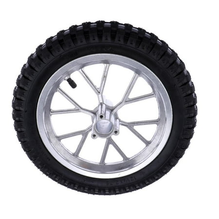 Mini Bike Front Wheel and Tire Set (for .5 - 2.75) - for Pocket Bike ...