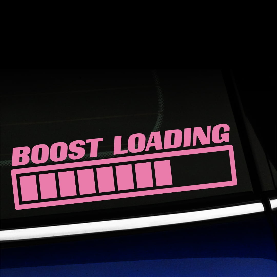 Boost Loading - Vinyl Decal - Choose Color - [PINK] - Walmart.com
