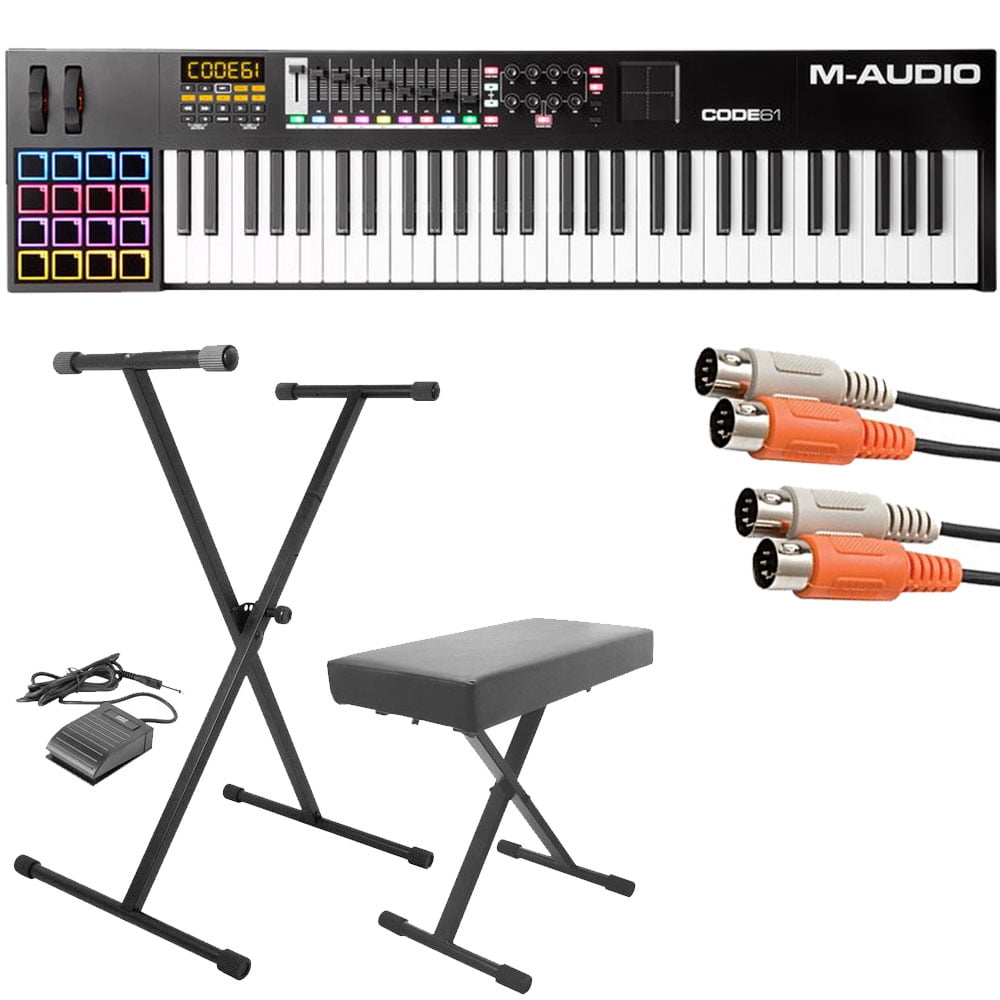 M Audio Code 61 61 Key Usb Midi Keyboard Controller With X Y Touch Pad