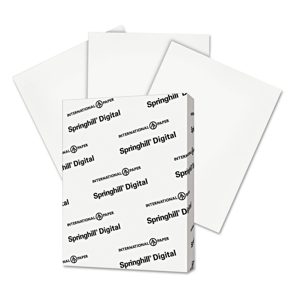 Springhill Digital Index 110 lb. Paper, 1 Pack, White - Walmart.com