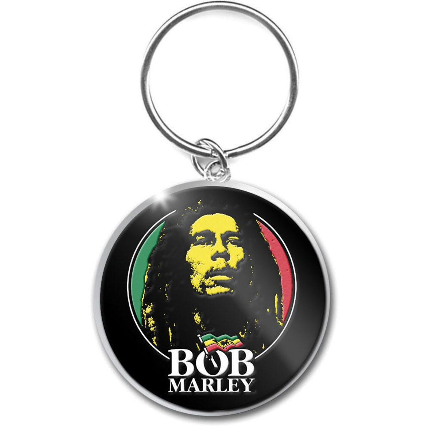 Click here for Bob Marley Logo Photo Print Keyring prices