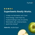 HumanN SuperBeets Beet Root Powder Nitric Oxide Boost - 30 Servings ...
