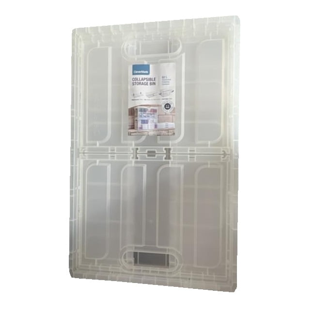 CleverMade CleverCrates 62-Liter Collapsible Storage Crate ...