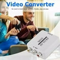 RCA/Composite A/V To RF/Coax/Coaxial Converter RF Modulator AV 2 COAX ...