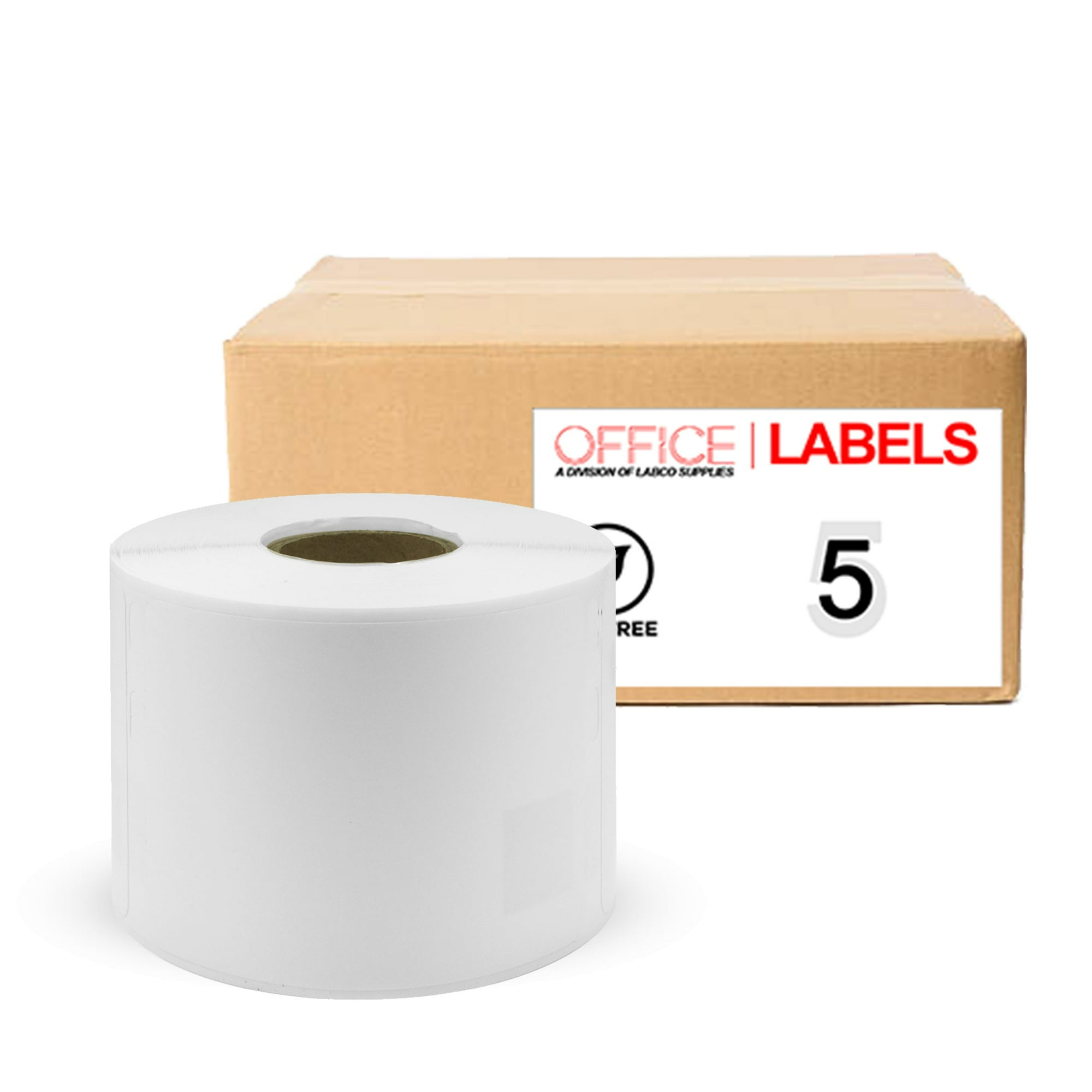 Click here for Office Labels 5 Rolls Of 30258 Compatible Labels F... prices